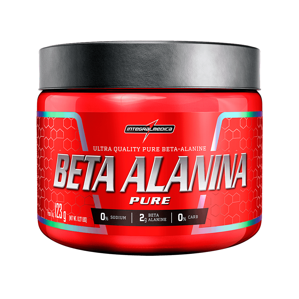 Beta Alanina - 123g - Integral Médica - CS SUPLE MERCADO SAUDAVEL