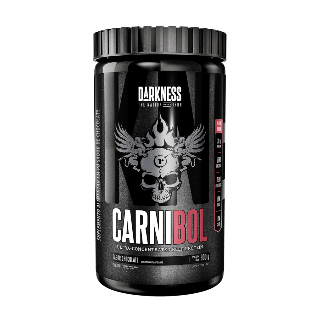 Carnibol - Proteína da Carne - 900g - Darkness - Casa dos Suplementos