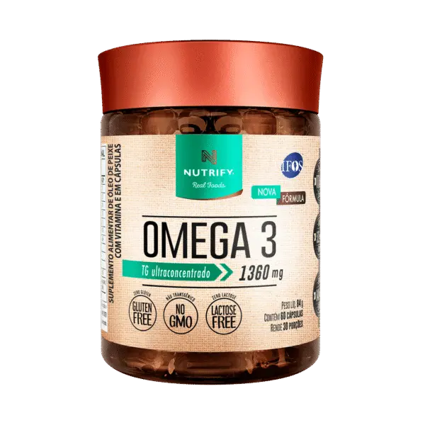 Ômega 3 Nutrify - 60 Cápsulas - Nutrify - Casa dos Suplementos